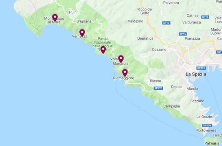 Roteiro Itália: Costa da Ligúria